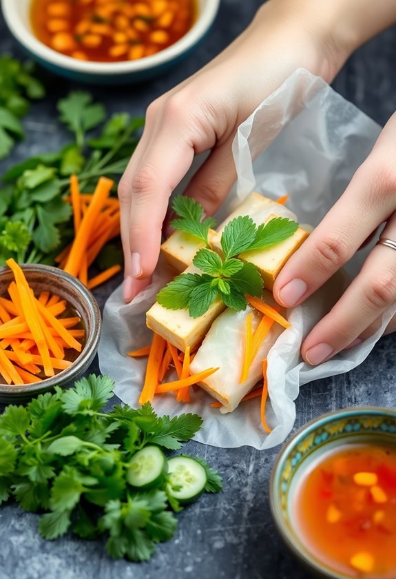 How to Make Delicious Tofu Spring Rolls in 5 Easy Steps - Tofu Curious