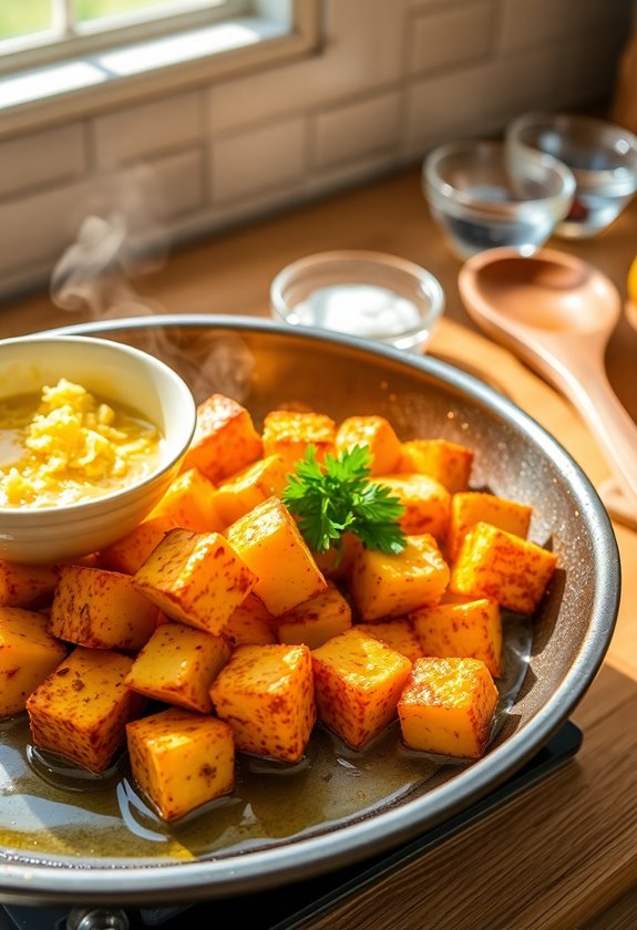 How to Make Garlic Butter Tofu in 5 Easy Steps - Tofu Curious
