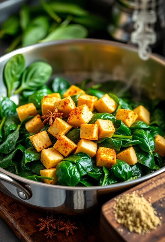 How to Make Delicious Saag Tofu - Tofu Curious
