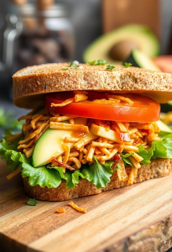 How to Make a Delicious Shredded Tofu Sandwich - Tofu Curious